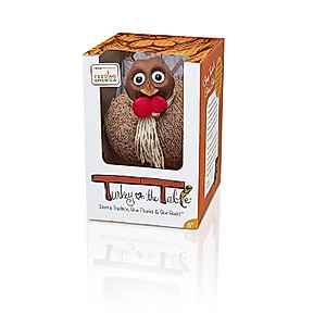 Turkey On The Table Thanksgiving Activity for Kids and Families (Includes Book, Turkey, Pen, & 13 Double Sided Feathers) - Give Thanks & Start a New Holiday Tradition - Doubles as Table Centerpiece