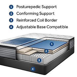 Sealy Response Performance 14-Inch Cushion Firm Pillow Top Mattress, California King