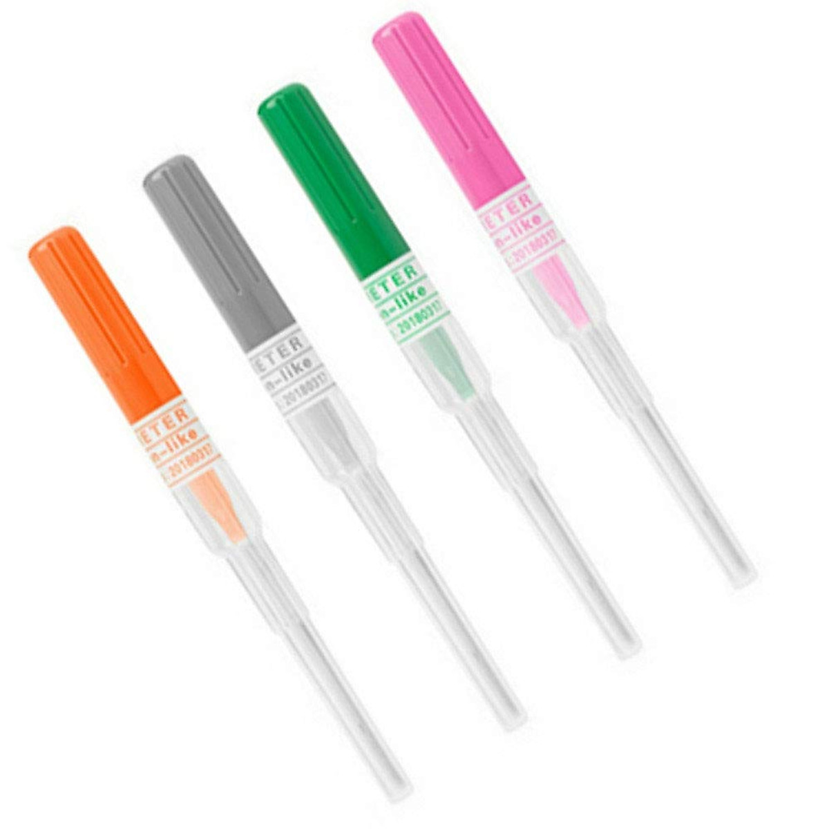 Piercing Needles - Tazay 8PCS Mixed 14G 16G 18G 20G Ear Nose Piercing Needles IV Catheter Needles for Piercing Sterilised Body Tattoo Piercings Tool for Piercing Supplies Piercing Kit (Mixed)