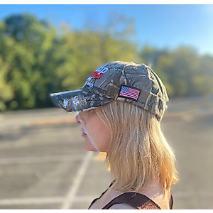 MADE in USA Trump Hat 2024 Take America Back Camo Hat Adjustable Cap Hat Presidential Election Campaign