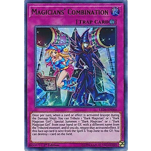 Magicians' Combination - LED6-EN005 - Ultra Rare - 1st Edition