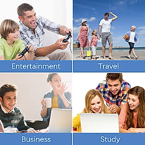 KEXIN 500GB External SSD Read/Write Up to 540MB/s Portable Solid State Drive - USB-C, USB3.1, X1 Pro Black