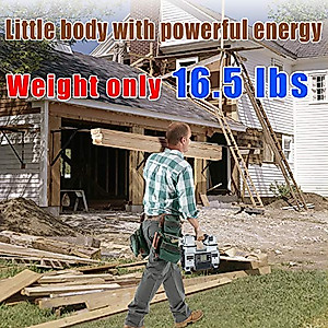 TC·BL Portable Air Compressor 110V,Ultra Quiet Air Compressor Oil Free and Lightweight Small Air Pump