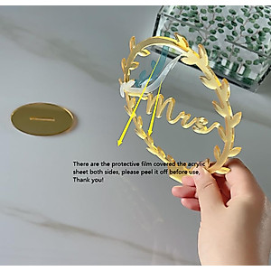 Gold Mirror MR and MRS Wedding Deco,Gold Standing Mr & Mrs Sign Rustic Mr and Mrs Sign for Sweetheart Table Decor
