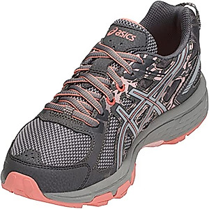 ASICS Women's Gel-Venture 6 Castlerock/Silver/Honeydew Running Shoe 10 M US
