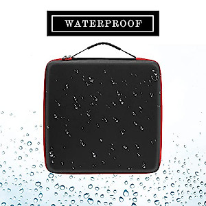 RHCOM Miniature Storage Sturdy Carrying Figure Case with 48 Slot Figurine Minature，Compatible with Warhammer 40k, Dungeons & Dragons and More