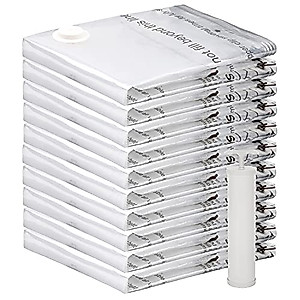 Rainbow Craft Vacuum Storage Bags Jumbo & Medium,20 Pack