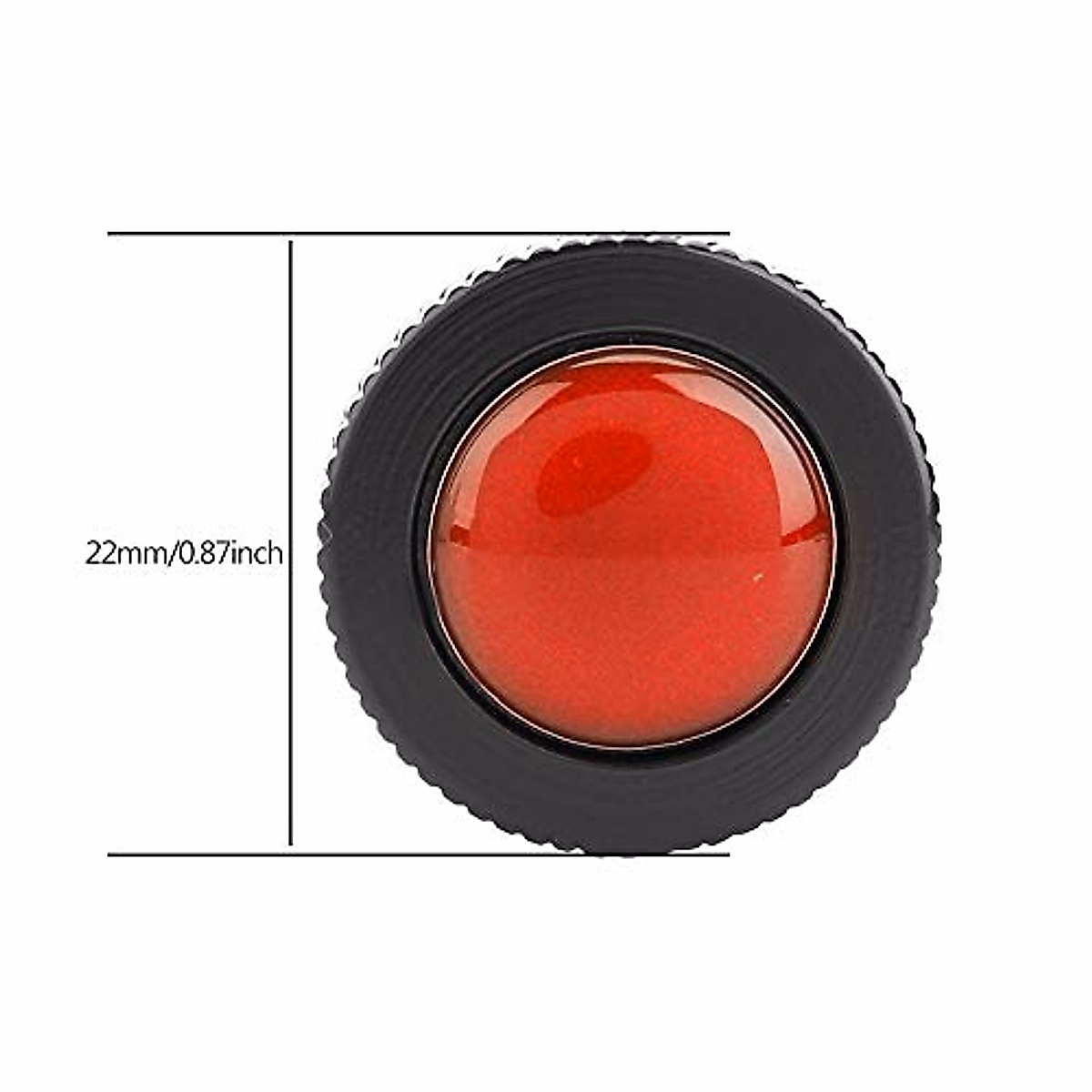 Acouto for Manfrotto Quick Release Plate Mini Aluminium Alloy Round Quick Release Plate Head 1/4 inch Screw for Manfrotto Compact Action Tripod Red