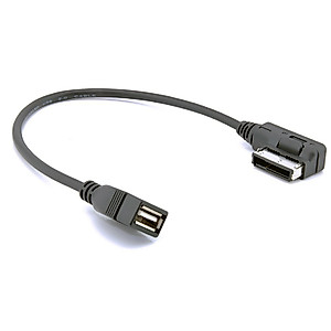chenyang AMI to USB Cable Media in AMI MDI USB AUX Flash Drive Adapter Cable for Car VW Audi 2014 A4 A6 Q5 Q7