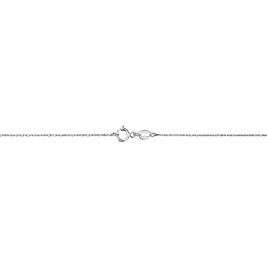 Kooljewelry Sterling Silver Rope Chain Pendant Necklace For Women (1.1 mm, 20 inch)