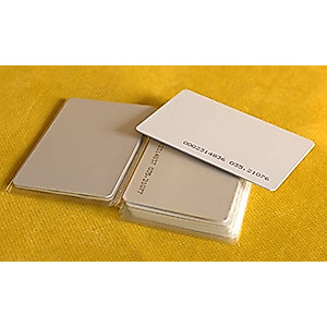 MENGQI-CONTROL Waterproof Metal RFID Keypad Door Entry Systems & 600lbs Electric Magnetic Lock+110V Power Supply+Push to Exit Button+RFID Keychains/Cards