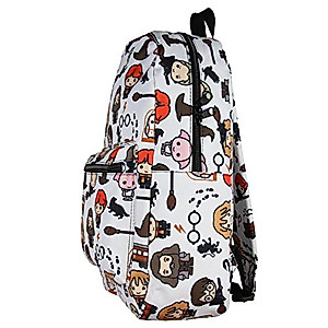 Bioworld Harry Potter Laptop Backpack Chibi Characters Art Sublimated Bag