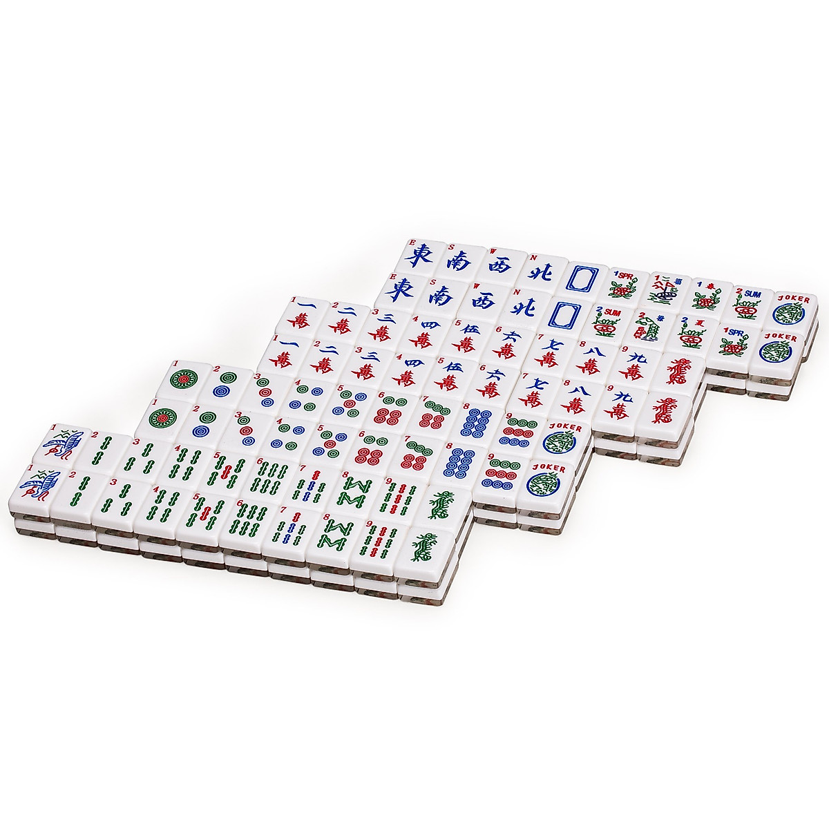 Yellow Mountain Imports Set of 166 American Mahjong Tiles, Koi (Tiles Only Set)