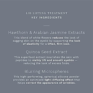 City Beauty Lid Lifting Treatment - Drooping Eyelid Solution - Lift, Smooth & Tighten - Solution for Sagging & Wrinkles - Rejuvenating Eye Primer - Anti-Aging Cruelty-Free Skin Care