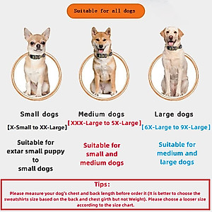 Dog Hoodie, Comfortable Soft Breathable Warm Dog Clothes, Outdoor Sports Dog Face Hoodie, for Small, Medium, and Large Dogs (Large, Black)