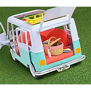 Sunny Days Entertainment Honey Bee Acres Around Town Van - 14 Accessory Pieces