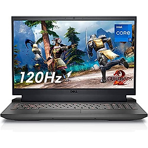 Dell 2023 G15 15.6" 120Hz FHD Gaming Laptop 14-Core Intel i7-12700H 16GB DDR5 1TB NVMe SSD NVIDIA GeForce RTX 3060 6GB GDDR6 Thunderbolt4 HDMI2.1 WiFi AX BT RJ-45 Backlit KB Webcam Windows 10 Pro