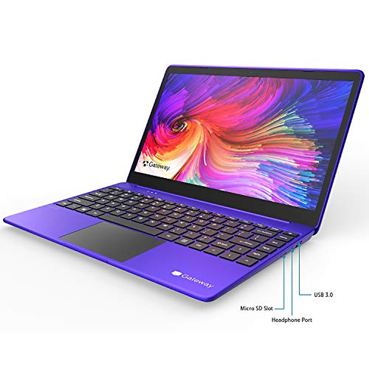 Gateway Notebook 11.6" Touchscreen 2-in-1s Laptop, Intel Celeron N4020, 4GB RAM, 64GB HD, Windows 10 Home