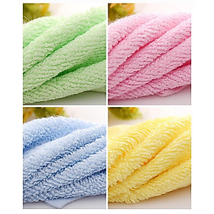 Dish Cloths for Washing Dishes Dish Cloths 10 Piece Kitchen rag, Wood Fiber Kitchen Restaurant, no Odor, Reusable rag, rag, Size: 10.23in * 10.23in,