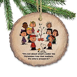 Charlie Christmas Ornament, nuts gang Christmas decorations, brown & friends birthday gifts, Valentines