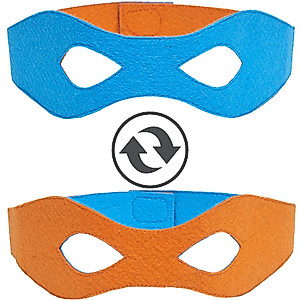 Teenage Mutant Ninja Turtles Toddler Boys Zip Up Cosplay Costume Coverall and Masks 2T