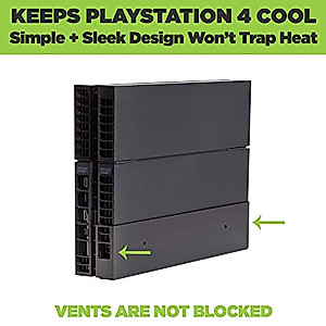 HIDEit Mounts 4 Bundle, Wall Mounts for Original PS4 and Controllers, Steel Mount for PS4 Original and 2 Controller Mounts to Safely Store Your PS4 and PlayStation Controller Near or Behind TV