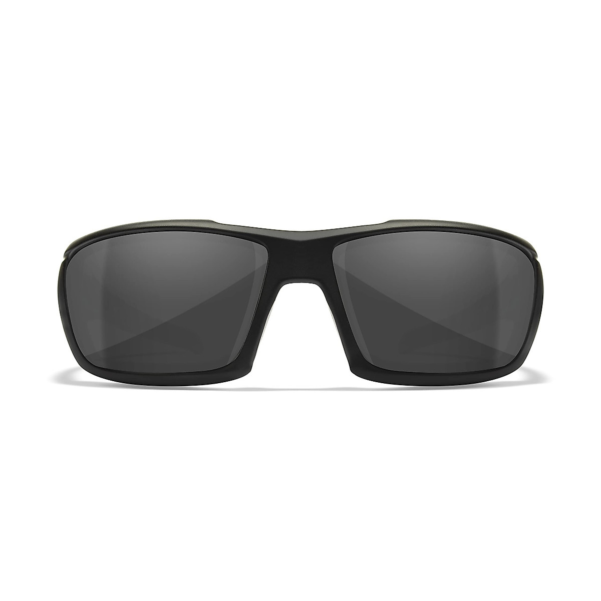 DVX Axon Polarized Sunglasses, Safety Glasses for Men and Women, UV Eye Protection for Shooting, Fishing, Biking, and Extreme Sports, Black Frames, Tinted Lenses