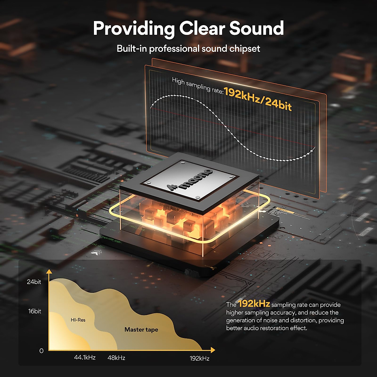 USB Microphone Kit 192KHZ/24BIT Plug & Play MAONO AU-A04 USB Computer Cardioid Mic Podcast Condenser Microphone with Professional Sound Chipset for PC Karaoke, YouTube, Gaming Recording (Renewed)