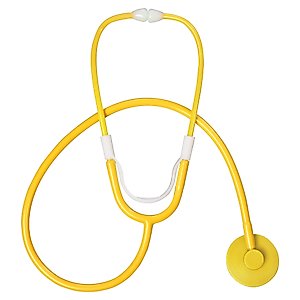 Dukal Pack of 10 Disposable Single Head Stethoscopes with 22” Y Piece Tubing. Single patient use. Stethoscope for Blood Pressure Readings, Home, Educational Purposes.