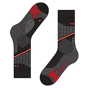 FALKE Women Standard SC1 Cross Country Knee Length W 1 Pair, Black (Black-Mix 3010), 8-9