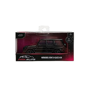 Pink Slips 1:32 Mercedes Benz G Class 4x4 Die-Cast Car, Toys for Kids and Adults (Black)