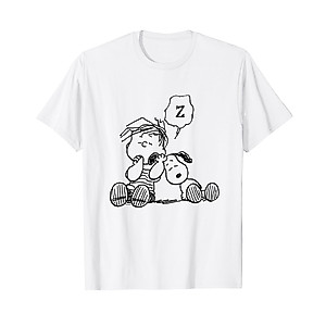 Peanuts - Linus Snoopy Snooze T-Shirt