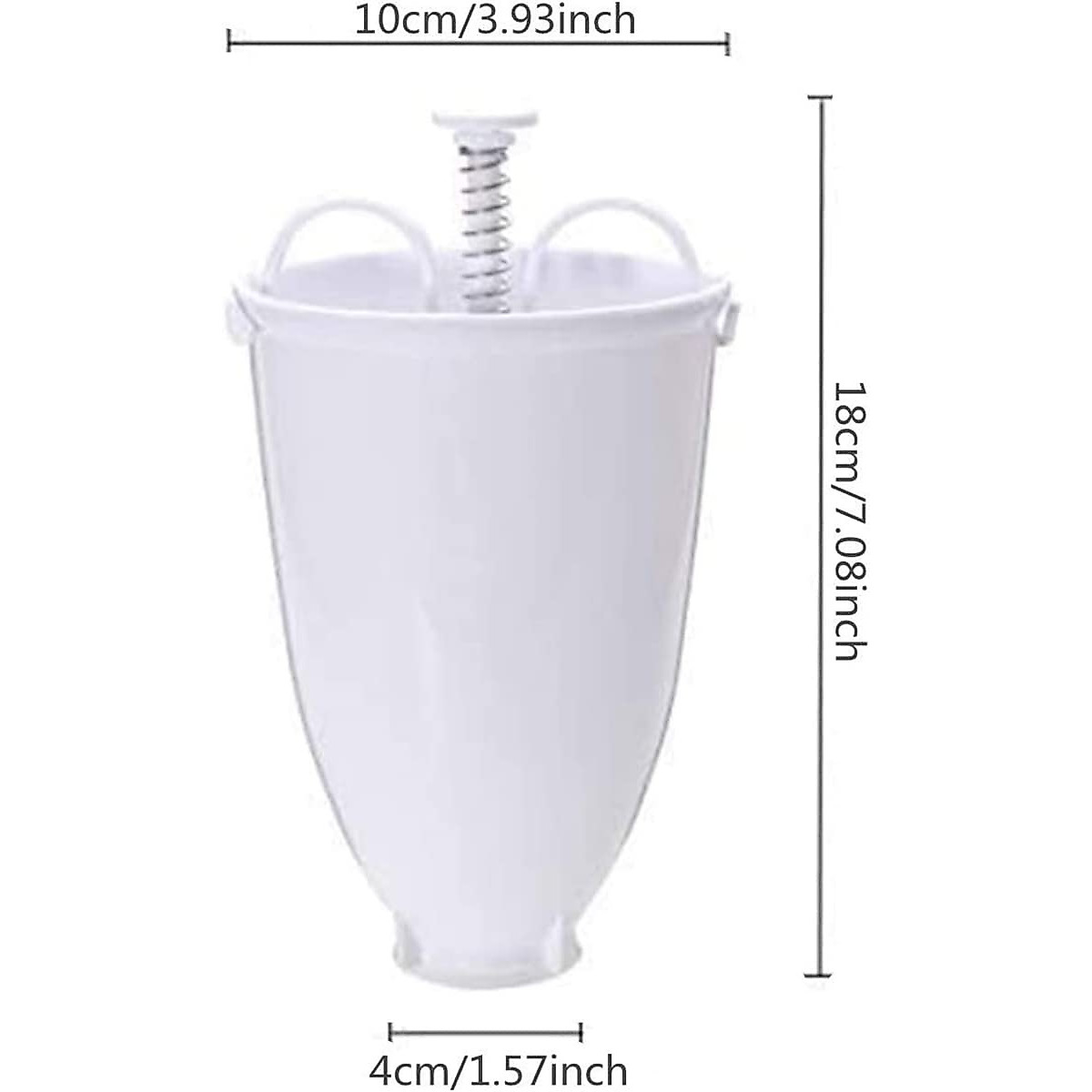 FRJ Plastic Doughnut Donut Maker Machine Mold DIY Tool Kitchen Pastry Making Bake Ware Stainless Steel