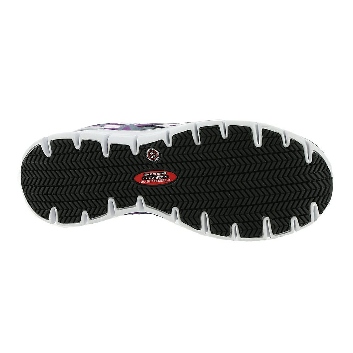 Skechers Work Sure TrackSaivy Sneaker Womens Oxford 9 BM US PinkMulti