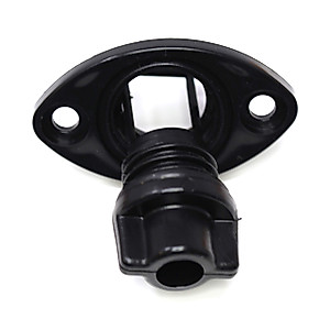 JSP Manufacturing Universal Kayak Plastic Drain Plug and Base Assembly Kit for Pelican Kayaks/Lifetime Kayaks/Wilderness System (1)