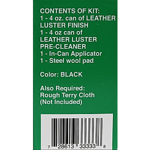 1 Set of Hi Gloss Patent Leather Finish Black Military Shoe Shine