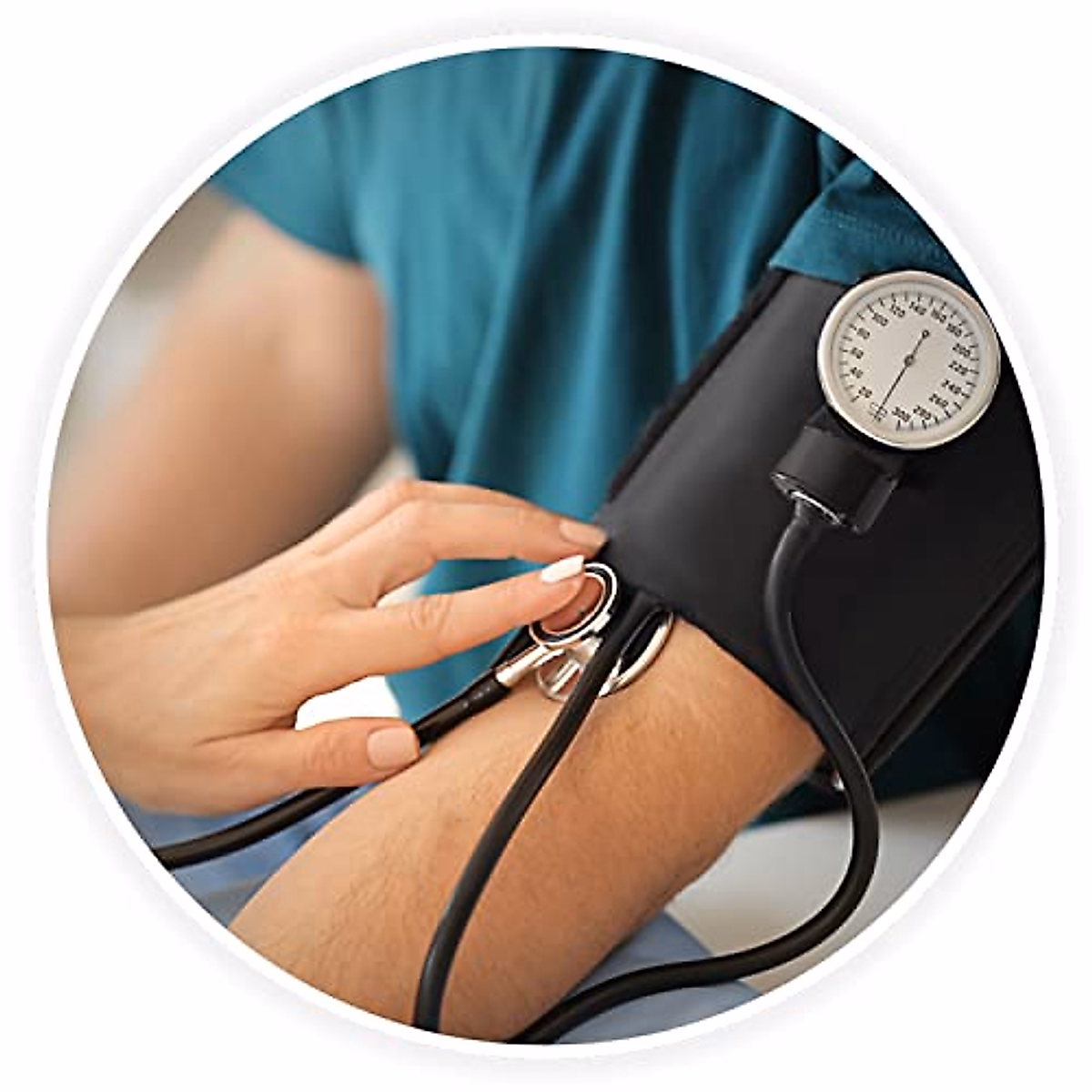 ASA TECHMED Nurse EMT Starter Pack Stethoscope, Blood Pressure Monitor and Trauma 7.5" EMT Shear Ideal Gift for Nurses, Medical Students, Firefighters, Police and Personal Use (Purple)