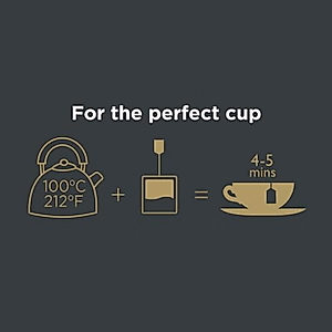 Taylors of Harrogate Earl Grey, 50 Teabags, Black