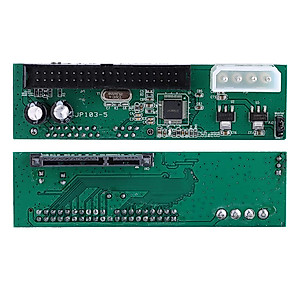 Yoidesu IDE SATA Adapter IDE to SATA Adapter Converter PATA to SATA Adapter Converter IDE/ATA/PATA Computer to SATA Hard Drive Interface Adapter for SATA Type Devices/PC/Mac/Windows