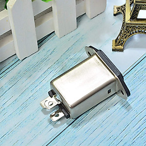 Comimark EMI RFI Filter AC 250V 10A CW1D-10A-T Suppressor Power Line Noise Filter (1Pcs)