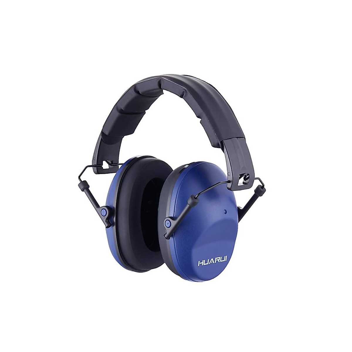 HUARUI Gun Range Shooting Ear Protection Earmuffs for Shooting Ear & Eye Protection Safety Glasses Hearing Protective Combo （Black）