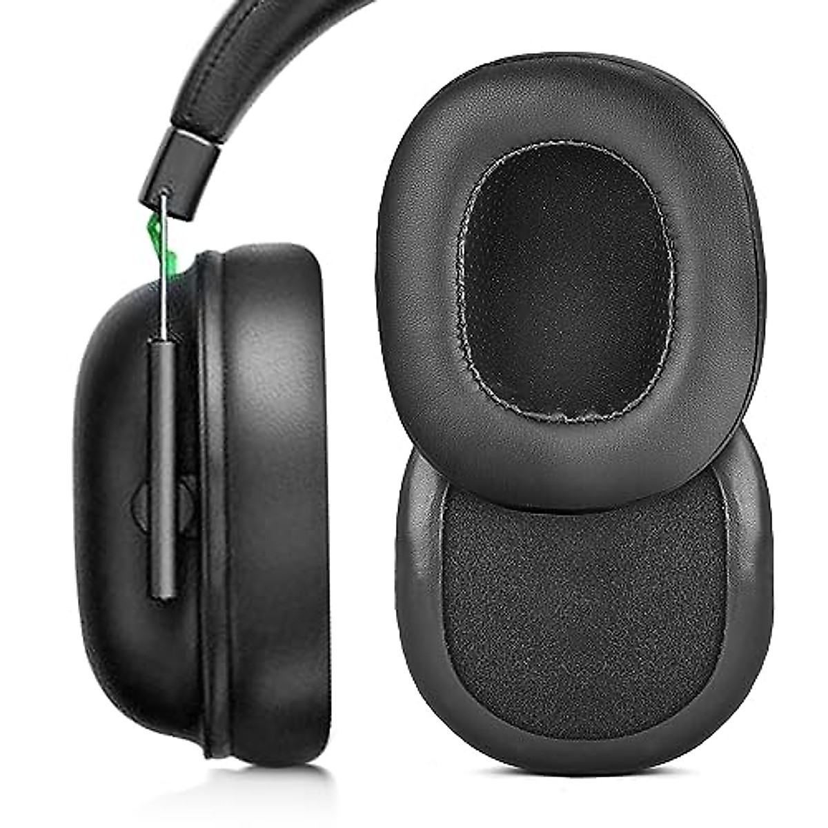 Replacement Earpads, Ear Cushion Cover for Razer BlackShark V2 Pro/BlackShark V2X (for BlackShark V2X)
