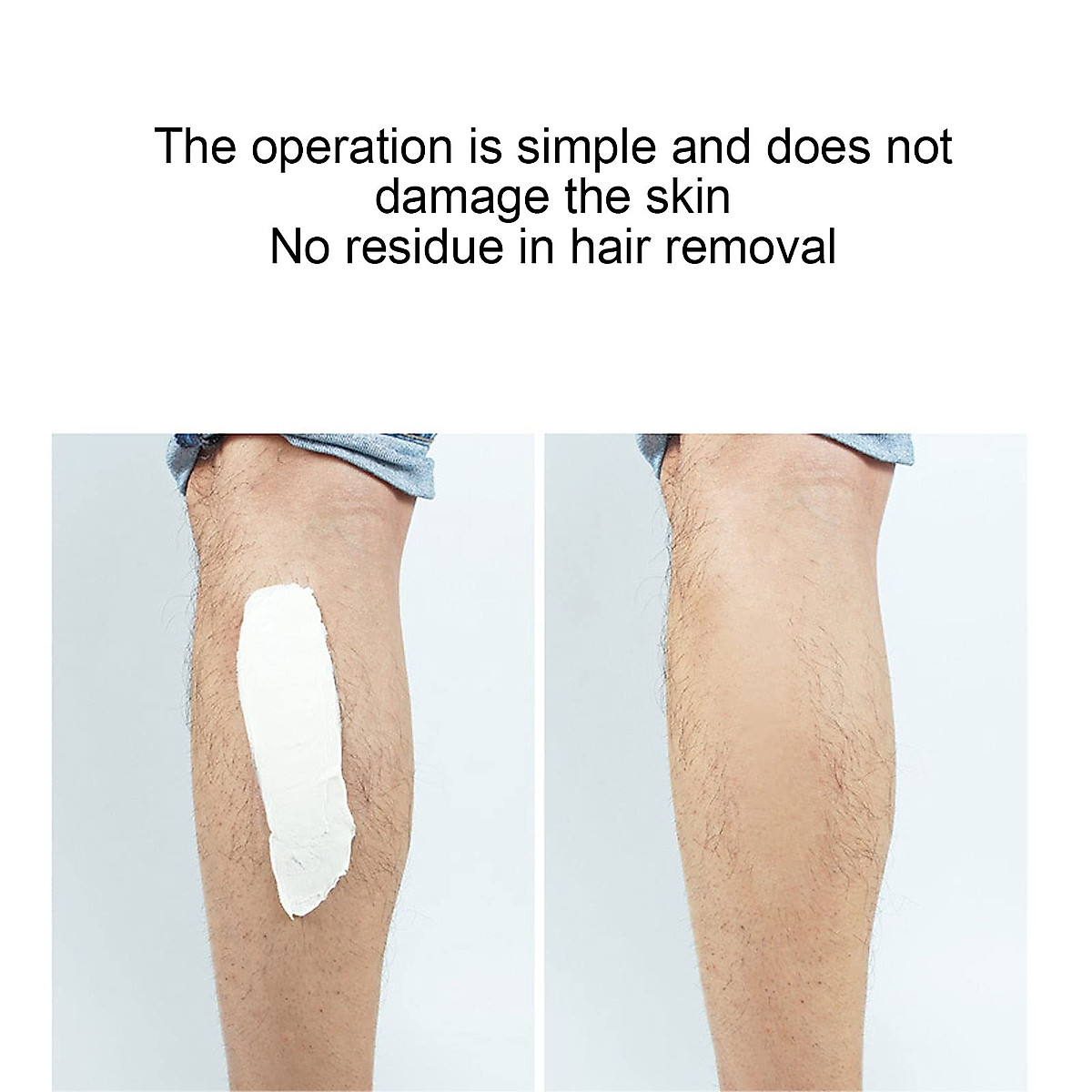 Hard Wax Bean, Depilatory Wax Bead 8.8oz Pearly Lustre Compact Professional Portable for Home for Face Underarm for Legs Bikini Area(Pearly Chamomile)