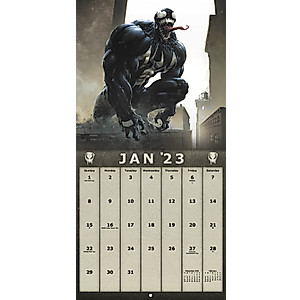 2023 Marvel Venom Wall Calendar