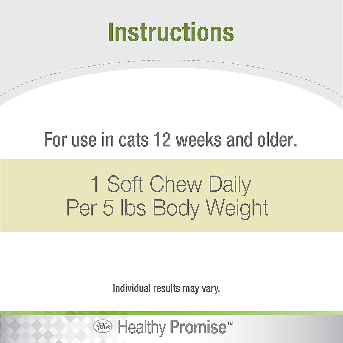 Four Paws Healthy Promise Pre and Probiotics for Cats Soft Chews 90 Count