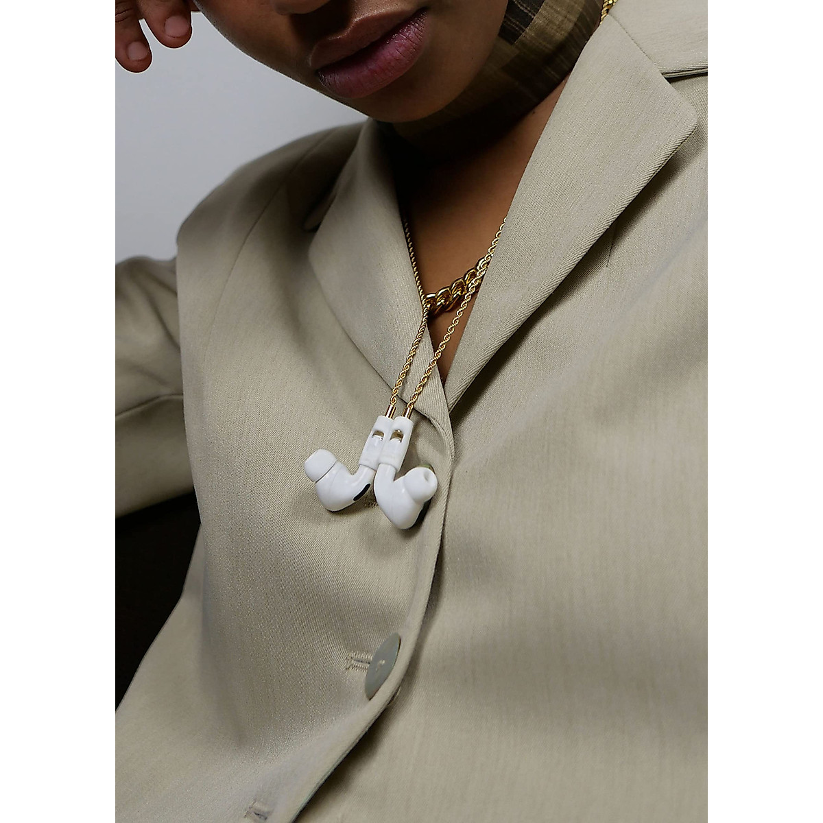 Tapper 18K Gold Plated Rope Chain for AirPods & AirPods Pro