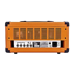 Orange OR15 15-Watt Single Channel, Compact Tube Guitar Amp Head with Instrument Cable and Austin Bazaar Polishing Cloth