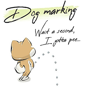 WICKEDPUP Dog Diaper Liners Booster Pads for Male and Female Dogs, 100ct | Disposable Doggie Diaper Inserts fit Most Reusable Pet Belly Bands, Cover Wraps, and Washable Period Panties