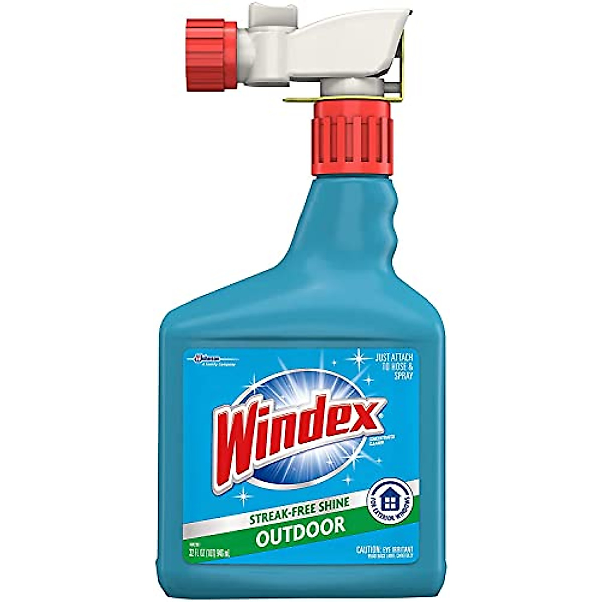 Windex mnh Outdoor Glass & Patio Cleaner, 3 Pack of 32 oz