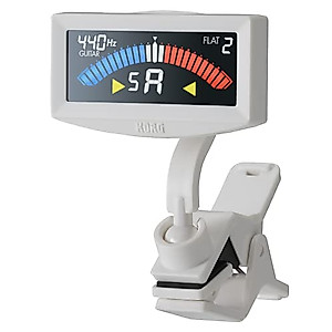 Korg PitchCrow Clip-On Guitar Tuner (AW-4G-WH)